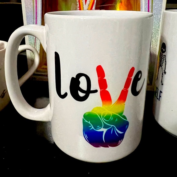Dining | 25 Love Gay Pride Mug Gay Pride Coffee Mug Pride Month Mug ...